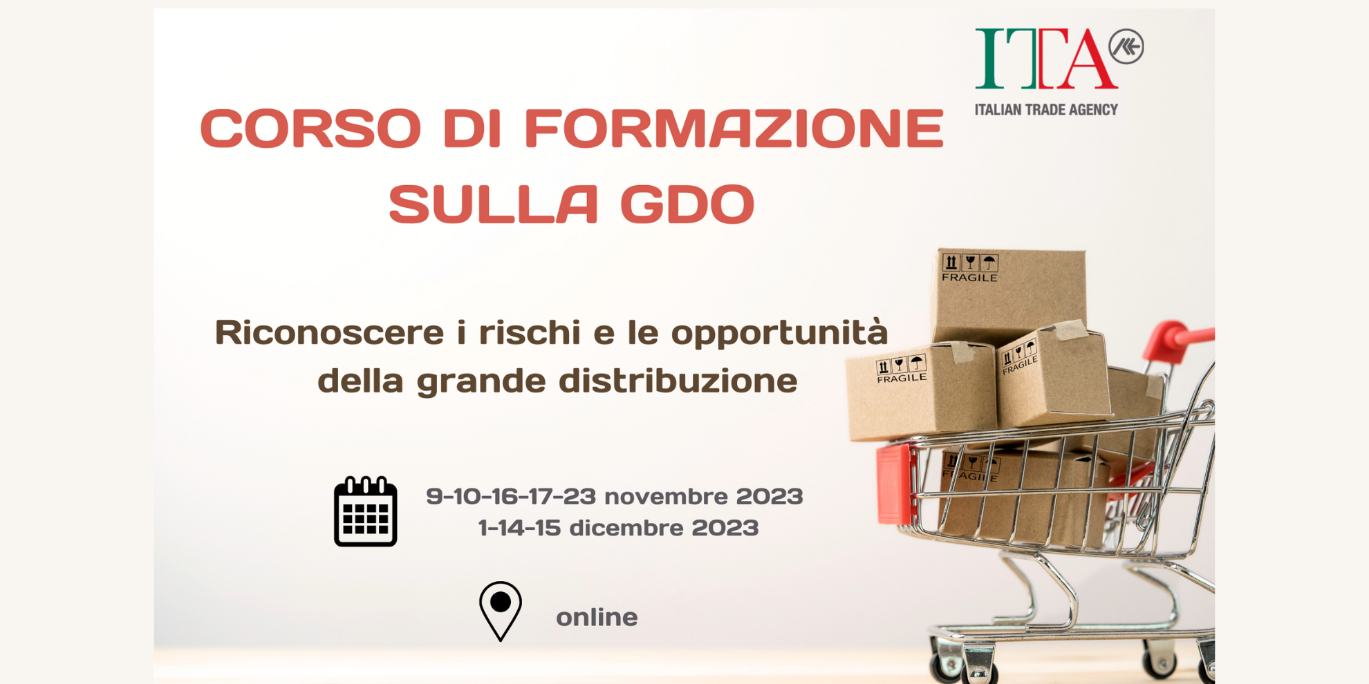 Corso di Formazione sulla GDO: riconoscere i rischi e le opportunità ...